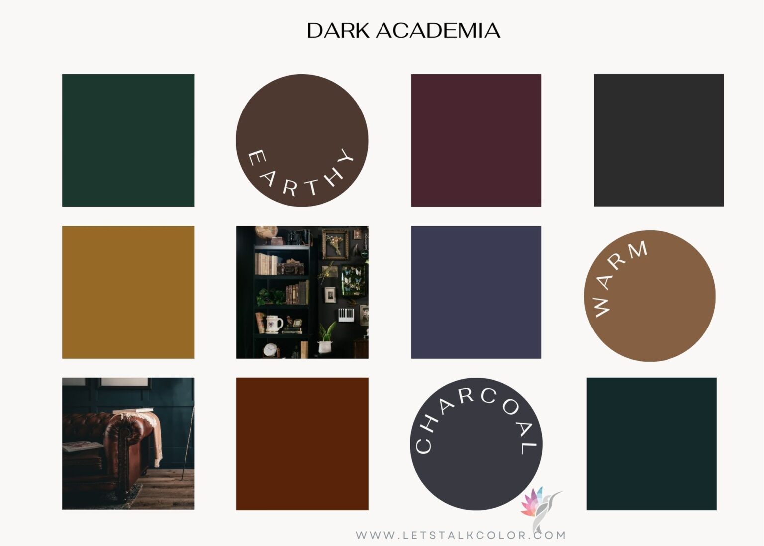 Exploring the Allure of Dark Academia Design – Let's Talk Color